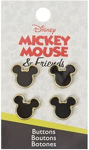Amazon.com: Blumenthal Lansing Disney Mickey Mouse Icon Buttons Set of ...