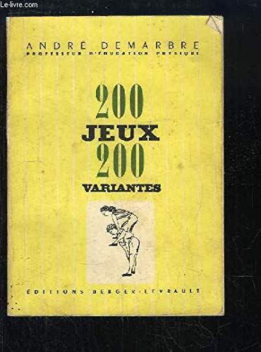 200 jeux - 200 jeux variantes.: unknown author: Amazon.com: Books