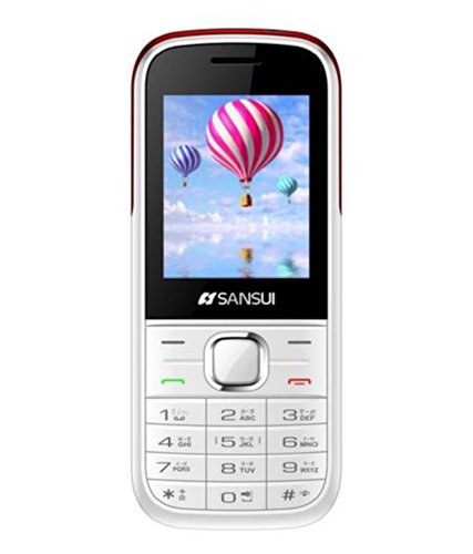 Sansui S221 Dual SIM Mobile Phone - White : Amazon.in: Electronics
