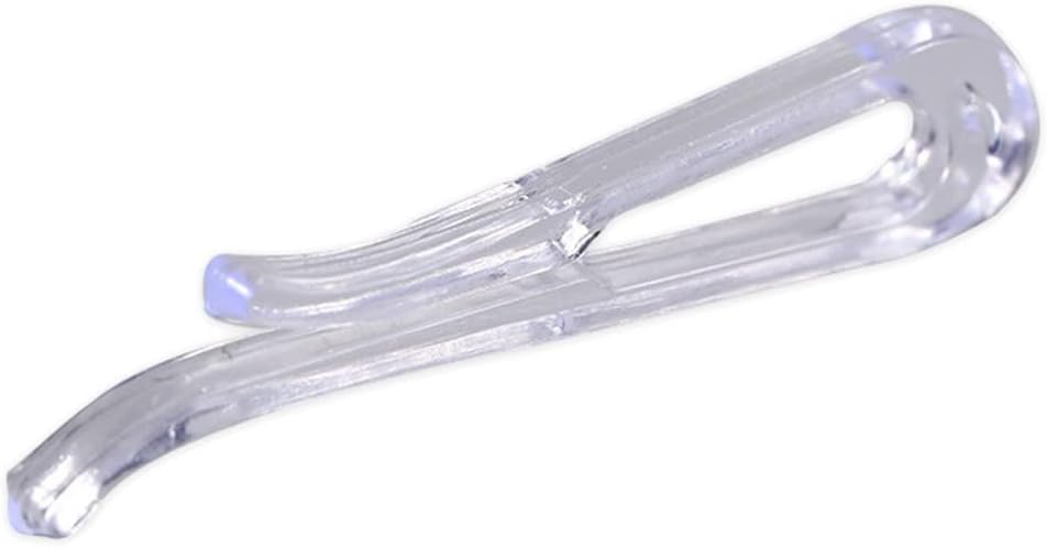 Amazon.com: MEETOOT 300pcs Transparent Plastic Alligator Clip 38mm ...