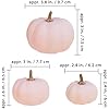 Amazon.com: Winlyn 12 Pcs Assorted Small Light Pink Artificial Pumpkins ...