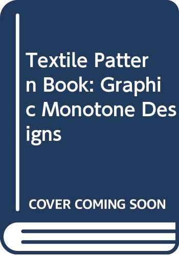 Textile Pattern Book: Graphic Monotone Designs: Hageney, Wolfgang ...