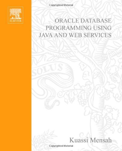 Oracle Database Programming using Java and Web Services 1, Mensah, Kuassi, eBook - Amazon.com