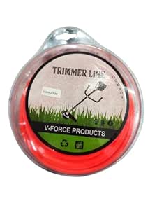 Trimmer Line | Nylon Rope Bundle for Brush Cutter (50 Meter, 3mm Square ...