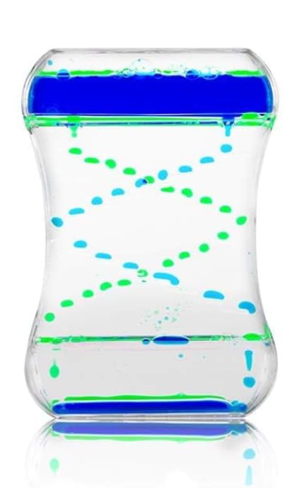 Buy LEXSO Liquid Motion Bubbler Bubbler Desk Sensory Toy Captivating ...