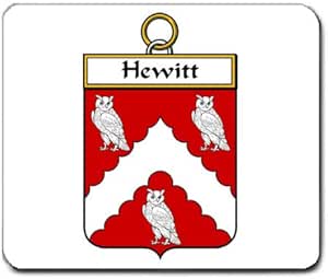 Amazon.com: Hewitt Family Crest Coat of Arms Mouse Pad : Office Products