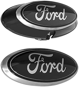 Amazon.com: OEM MB3Z-9942528-AA Black Front Grille & Rear Tailgate ...