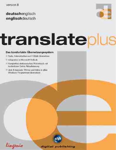 Translate Plus Deutsch Englisch Version 8 : Amazon.de: Bücher