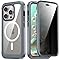Amazon.com: Bestcellcase Compatible with iPhone 15 Pro Case, [Built-in Privacy Screen Protector ...