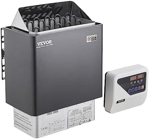 Amazon.com : VEVOR Sauna Heater, 9KW 220V Electric Sauna Stove, Steam ...