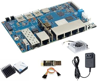 Amazon.com: Banana Pi BPI-R4 WiFi 7 Wireless Dual-Band WiFi Router ...