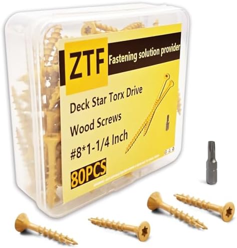Amazon.com: WoodPro Fasteners AP8X2-1 Number-8 by 2-Inch All Purpose ...
