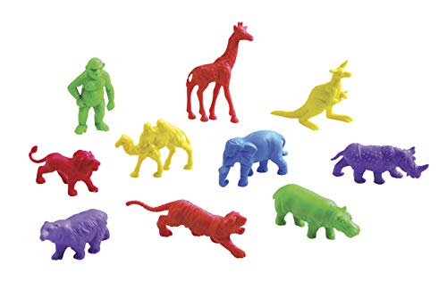 Amazon.com: School Smart 1328067 Wild Animals Manipulative Counters ...