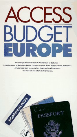 Access Budget Europe (Access Guides): Access Press: 9780062771711 ...