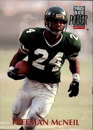 Amazon.com: 1992 Power #124 Freeman McNeil NFL Football Trading Card ...