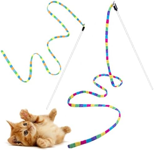 Amazon.com : Cat Dancer-Cat Charmer Wand,Teaser-Cat & Kitten Toy! Color ...