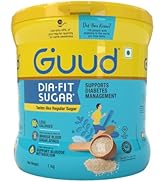 GUUD Sugar 450gm - Slim-Fit 100% Natural Sugar| 50% Fewer Calories| Low ...