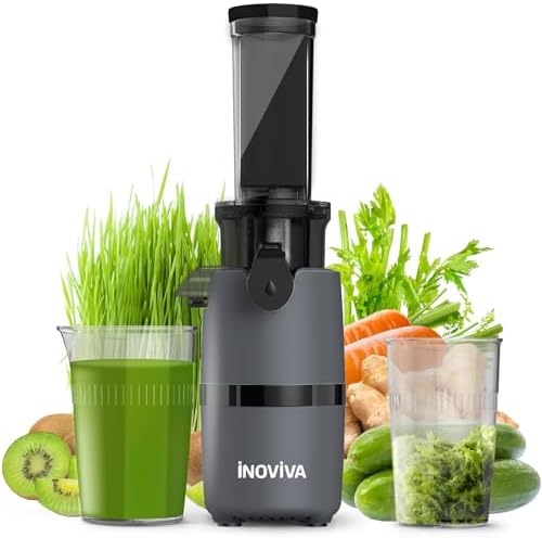 Amazon.com: Cold Press Juicer, INOVIVA Masticating Juicer Machines ...
