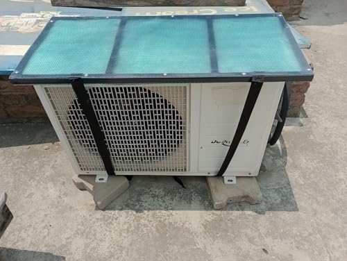 Hukimoyo Ac Outdoor Unit Protector Heat Insulation Sunlight Shade ...