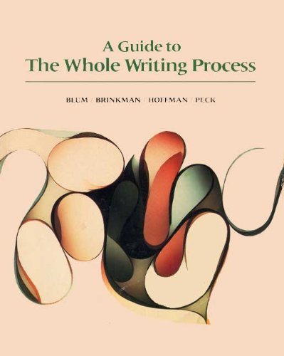 Guide to Whole Writing Process: Blum, Jack: 9780395341131: Amazon.com ...