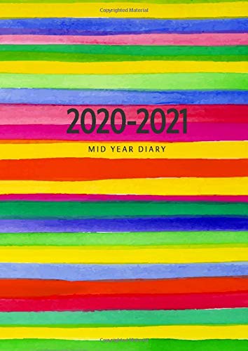 2020-2021 Mid Year Diary: August - July Academic Diary with UK Holidays ...