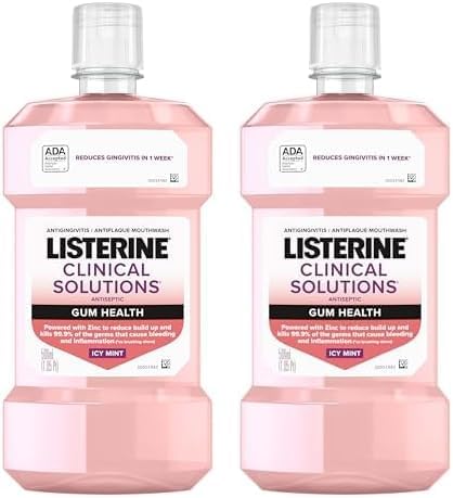 Amazon.com : Listerine Clinical Solutions Gum Health Antiseptic ...