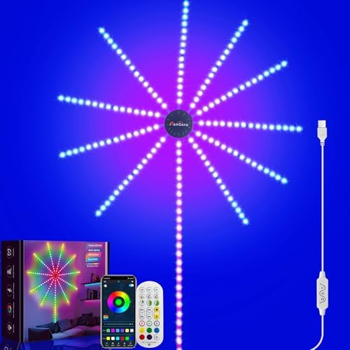 Amazon.com: Daymeet Smart Firework Led Lights Indoor, Led Fireworks ...