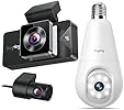 Amazon.com : Hugolog 2K Light Bulb Security Cameras Wireless Outdoor-2 ...
