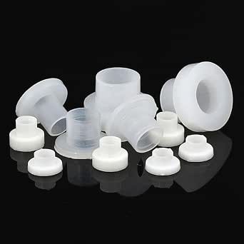 YXYFA 50pcs Plastic T-Shaped Step Washer Concave Convex, TW3 TW6 TW9 ...