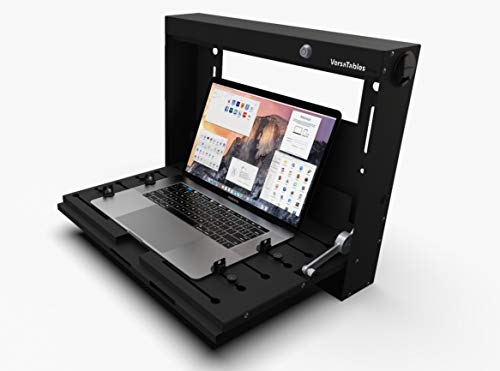Laptop Wall Mount Computer Station (Black) : Amazon.ca: Office Products