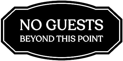 Amazon.com : Signs ByLITA Victorian No guests Beyond This Point ...