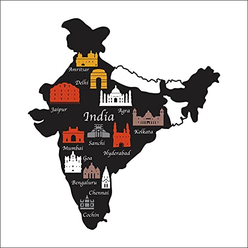 Buy Memory Marg India Silicon Fridge Magnet (Black) Online at Low ...