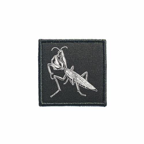 Amazon.com: Iron On Praying Mantis Goth Patch Horror DIY Embroidered Patch, Badge, Applique ...
