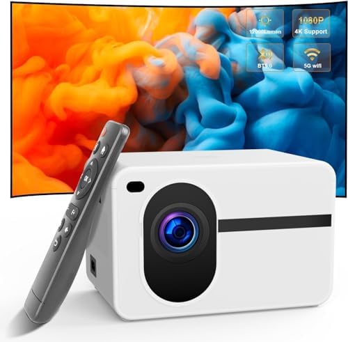 ZDK 2024 Newest Projector, Wielio Native 1080P 12000 Lumen 4K Portable ...