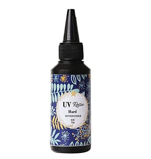 25g Clear Tough UV Resin Transparent UV Curing Resin Glue Hard Type ...