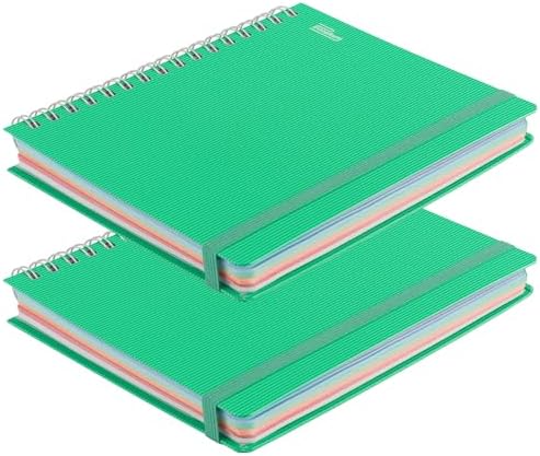 Printaform Libreta Forma Francesa Arcoíris Universitaria 200h, 2 piezas ...