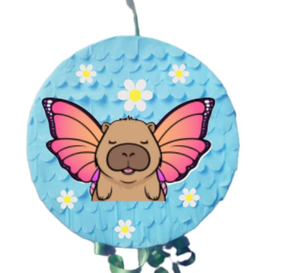 Amazon.com: Capybara piñata for kids birthday party, animal themed ...