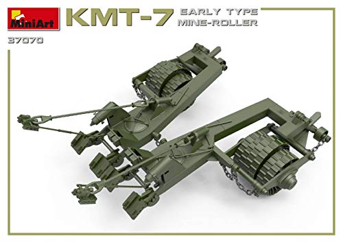 MINIART 37070 KMT-7 Early Type Mine-Roller T-54, T-55, T-62 1/35 Scale ...