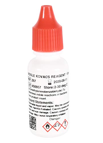 Indole, Kovac's Reagent, for Tube Test, 15ml, by in Pakistan | WellShop.pk