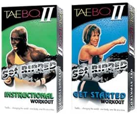Amazon.com: Tae Bo 2: Get Ripped (2 Advanced Workout VHS Tape Set ...