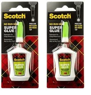 Amazon.com : Scotch Super Glue Gel in Precision Applicator, .14 Ounces ...