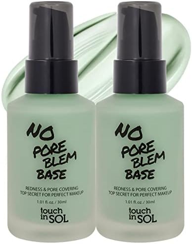 Amazon.com : TOUCH IN SOL Redness Correcting Base Primer - Pore ...