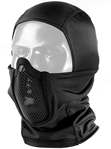 Snapklik.com : OneTigris Balaclava Mesh Mask Ninja Style