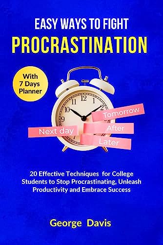 Amazon.com: EASY WAYS TO FIGHT PROCASTINATION : 20 Effective Techniques ...