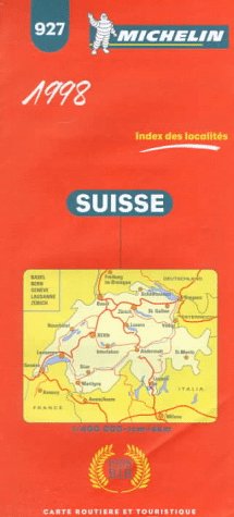 Buy Switzerland: No. 927 (Michelin Maps) Book Online at Low Prices in ...