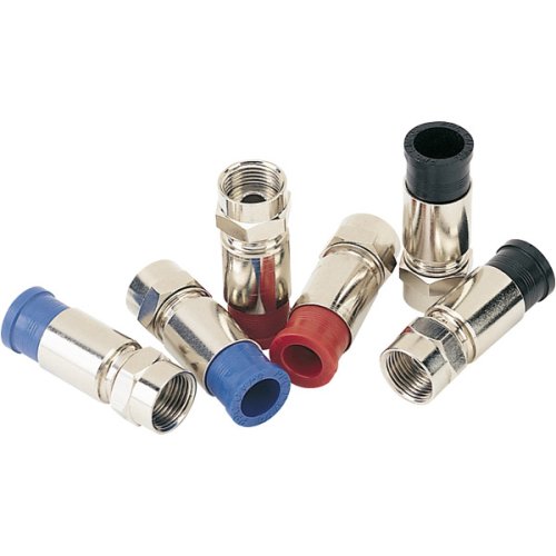 F-type Compression Connectors : Amazon.in: Electronics