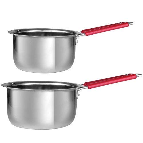 Buy Zero To Infinity Store Stainless Steel Non-Induction Sauce Pan ...