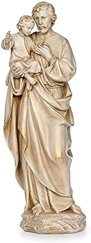 Amazon.com: Joseph Studio 14" St. Joseph Statue Figure Renaissance ...