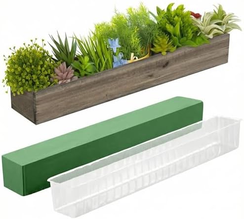 Amazon.com : Dandat 1 Set Wood Boxes for Centerpieces 28x5 Inch ...