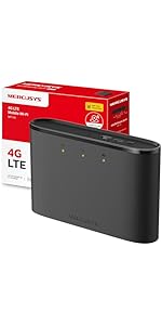 MERCUSYS MB115-4G Router WiFi con Sim, 4 Antenne Ad Alto Guadagno, 4G ...